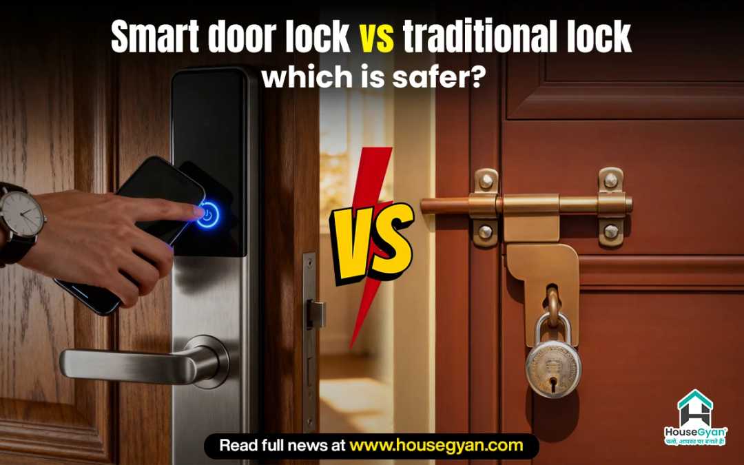 Smart Door Lock vs Traditional Lock – Which Is Safer?