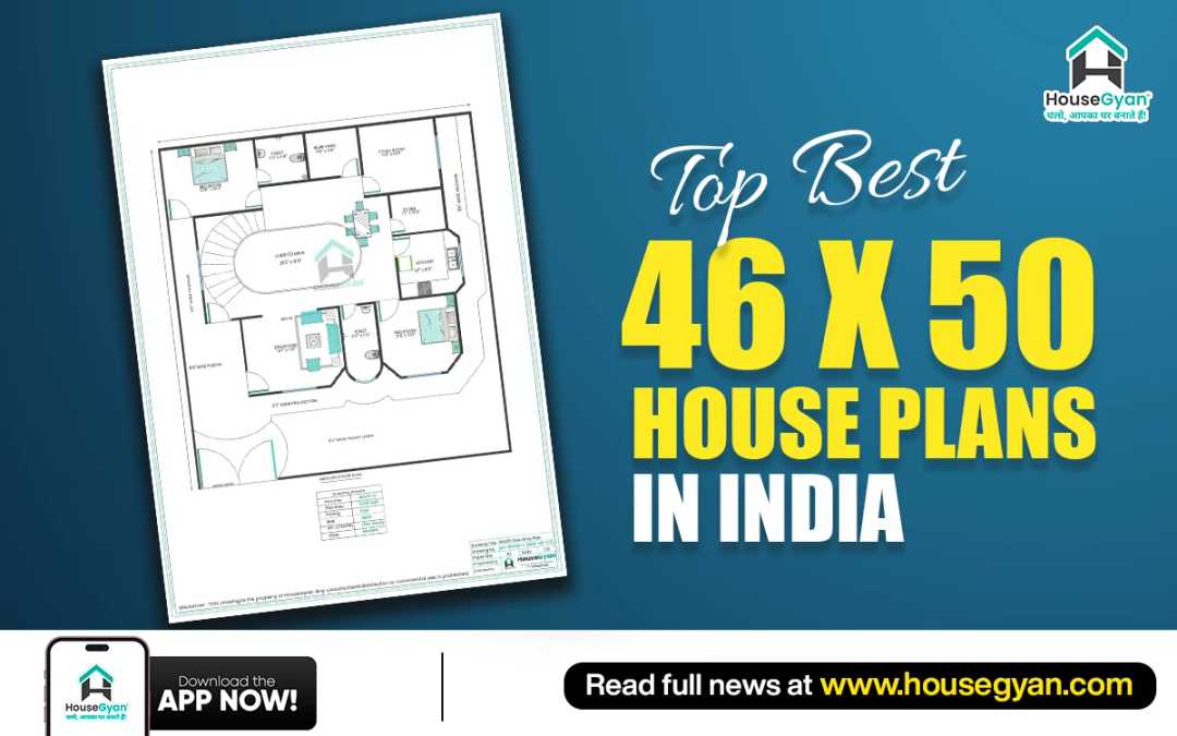 Top Best 46×50 House Plans in India 2026